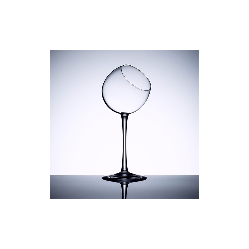 Tilted Wine Glass - mehrunnisa